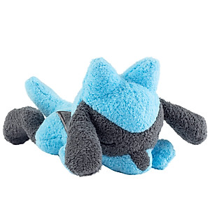 Pokemon 5" Sleeping Pikachu, Riolu & Igglypuff Plush 3-Pack - Officially Licensed - Quality & Soft Collectible Stuffed Animal Toy - Great Gift for Kids, Boys, Girls - Set of 3