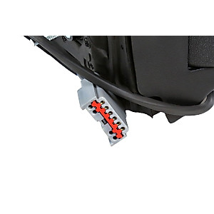 AutoShack Passenger Towing Mirror Power Black Textured Heated Manual Folding Replacement for 2001-2005 Ford Excursion 2003-2016 F-250 Super Duty F-350 Super Duty 6.2L 6.4L 6.7L 4WD RWD KAPFO1321342S