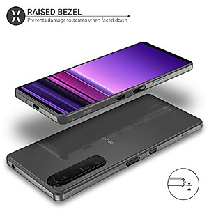 Olixar Clear Case for Sony Xperia 1 III - Silicone Gel TPU Flexible - Ultra Thin - Slim Protection - Wireless Charging Compatible - Shockproof Phone Cover - Crystal Clear