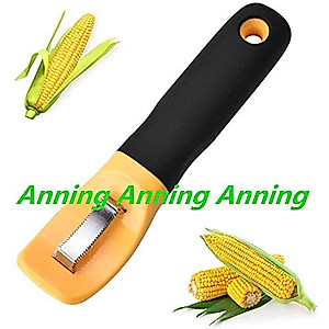 Good Grips Corn Peeler, Corn Stripper Knife, Kitchen Corn Cob Remover Serrated Vertical Blade Remover