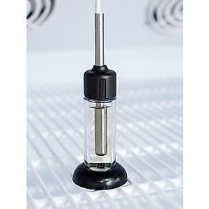 Summit Appliance AFZ1PVDL2BLHD 1.4 Cu.Ft. Countertop Purpose-Built Storage Freezer w/NIST Calibrated Temperature Logger (DDL), Left Hand, 22.25"H x 18.5"W x 23.25"D