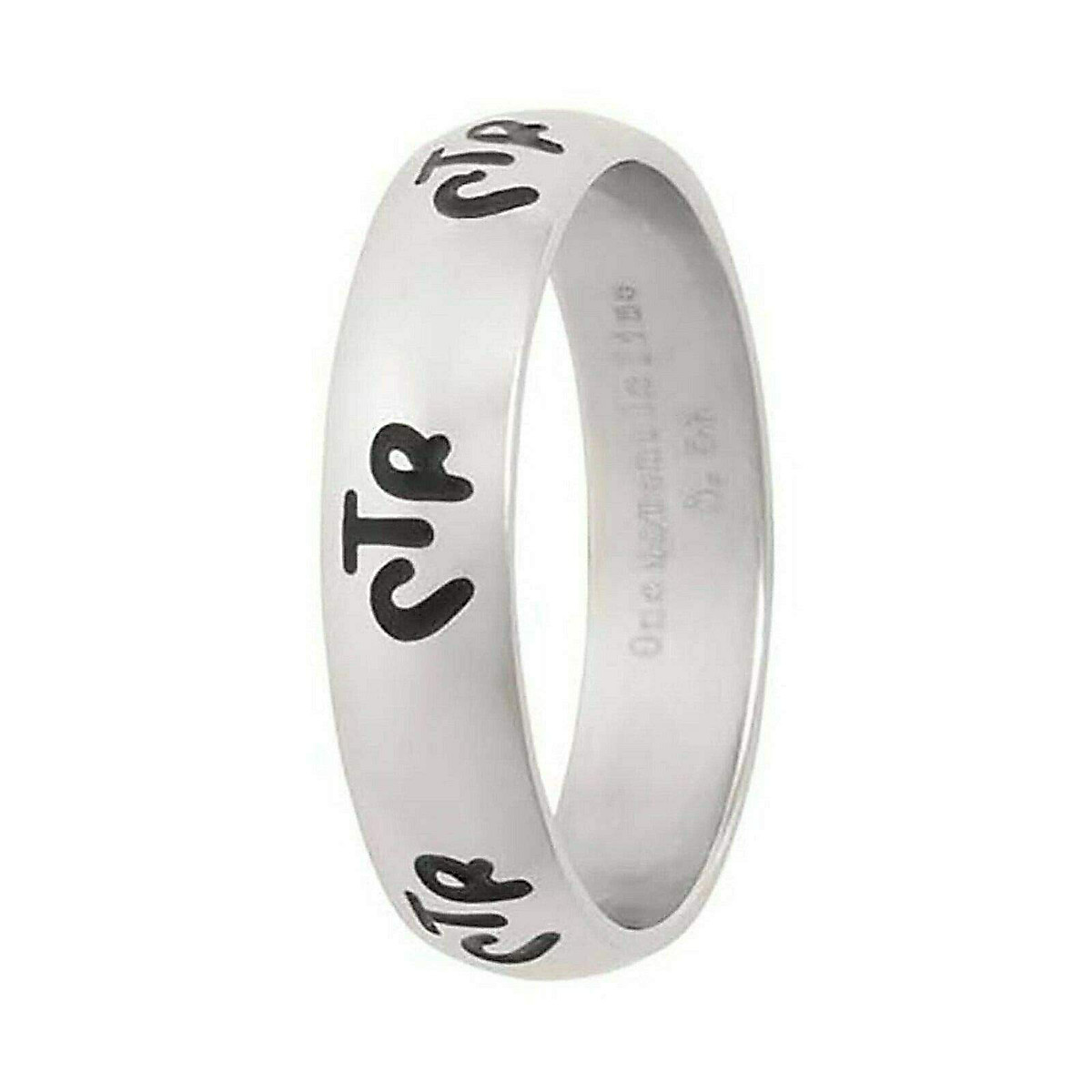 J66 - CTR RING Stainless Steel "Repeat Curve" (4.5)