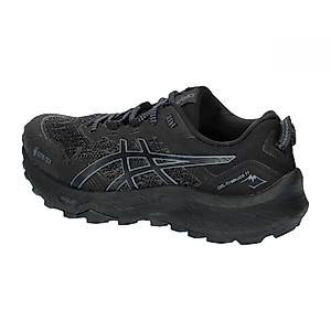 ASICS Women's Trabuco 11 GTX Trainers, Black, Carrier Grey, Black Carrier Grey, 8 US