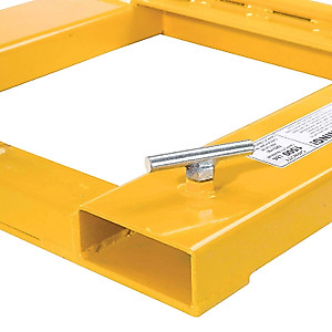 GLOBAL INDUSTRIAL 1500 Lb. Capacity Single Fork Mounted Drum Gripper