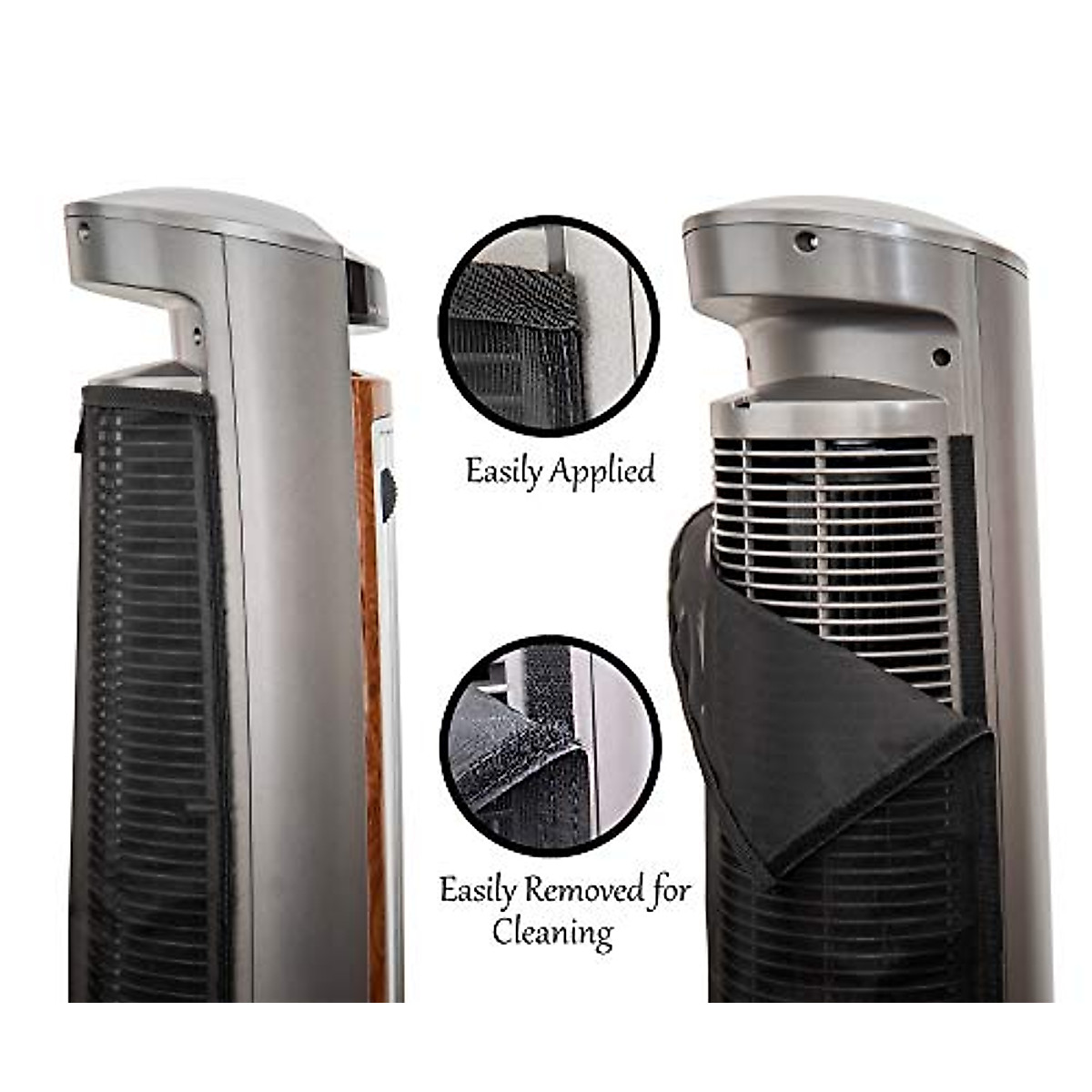 Tower Fan Air Purifying Filter Keeps Your Fan Clean and Running Longer for Cleaner Air and a Cooling Breeze Reusable Compatible with Lasko Wind Curve Fan Models 2254,2551,2559