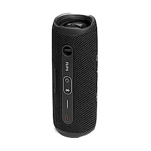 JBL Flip 6 Waterproof Portable Wireless Bluetooth Speaker Bundle with divvi! Premium Hardshell Case - Black