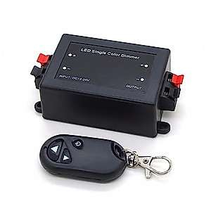 DOITOOL Single Color dimmer rf LED Electrical Equipment Lamps Intelligent Controller LED Strip Remote Control Light Modulator Single Color LED Controller