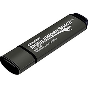 Kanguru Solutions Mobile WorkSpace 64 GB USB 3.0 Flash Drive (KWTG100-64G)