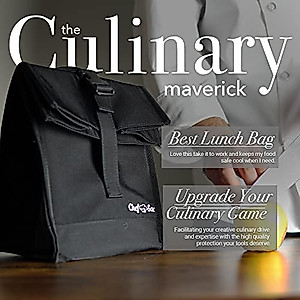 Insulated Lunch Bag | Adult Lunch Bag | Reusable Lunch Bags | Thermal Lunch Bag | Lunch Bag with Strap | Lunch Bag for Men | Women Lunch Bags for Work | Lunch Bags for Women (Black)