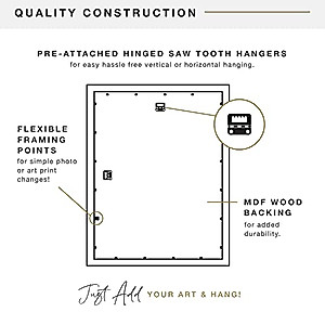 MCS, Black Marseille Poster Frame, 27x40 Inch, 27 x 40