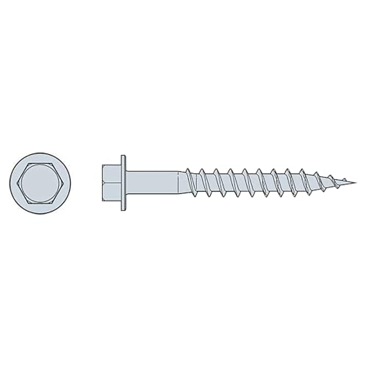 Simpson Strong-Tie SD9112R500 - #9 x 1-1/2" SD Connector Screw 500ct