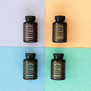 Saphira Hair Extensions Support Group Set | Daily Supplement, Leave-on Spray & Moisturizing Shampoo | Supports Strong Hair and Roots for Hair Extensions |