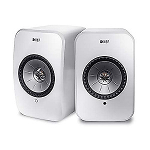 KEF LSX Wireless Music System (White, Pair)