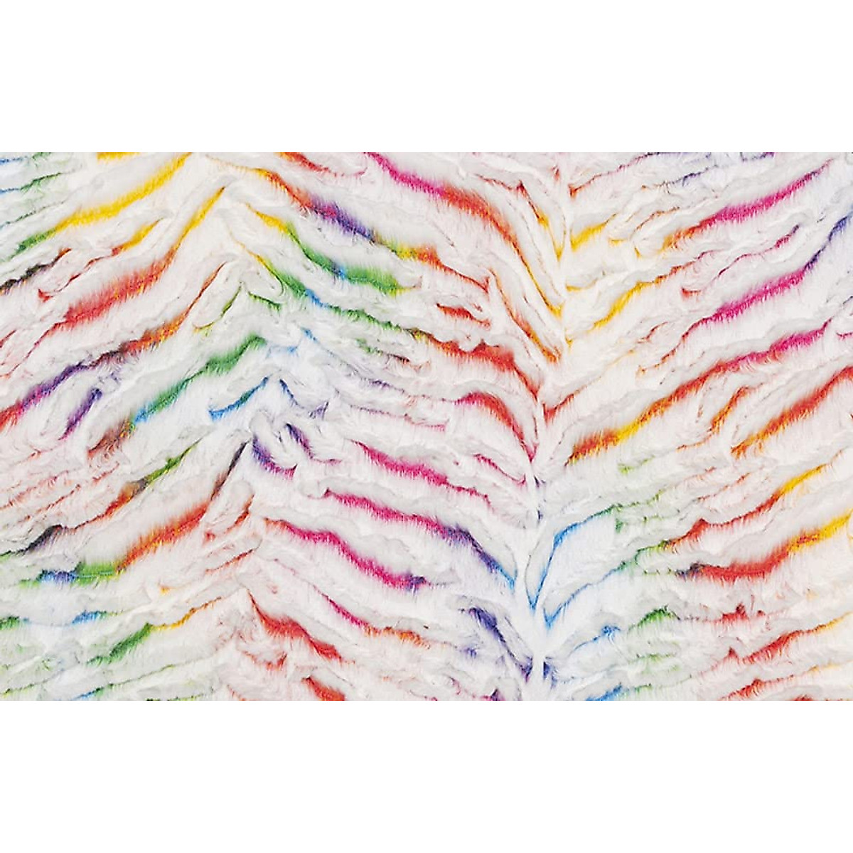 Minky Luxe Prism Vibrant Cuddle Cuts 1 2-Yard Cut Shannon Fabrics