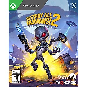 Destroy All Humans! 2 Reprobed - Xbox X