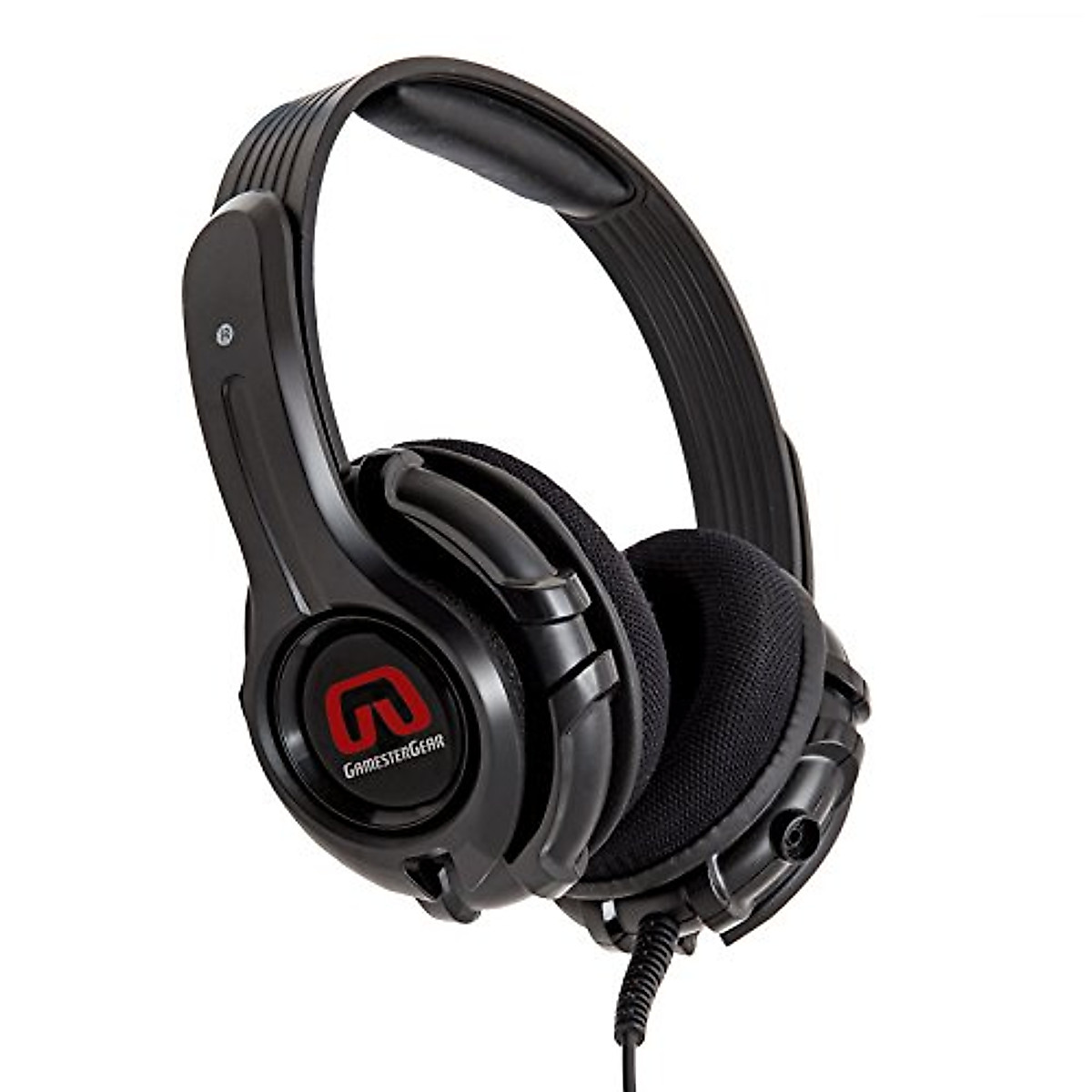 IO CREST GamesterGear PC PS4 Xbox One Stereo Over-Ear Gaming Headset, Online Chat, Headphone with Detachable Micophone - iPad Mobile Tablet Mac