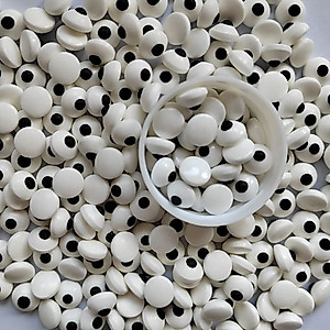 Eastron Edible Small Candy Eyeballs Eyes Cake Cupcake Toppers Cookie Decorations Dessert Sprinkles for Halloween Christmas Birthday Party Supplies 2.75 Ounce