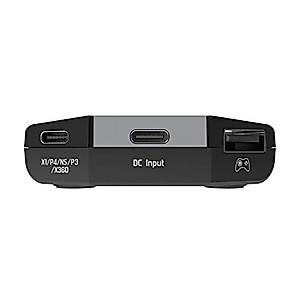 NEXiLUX Mouse Keyboard Converter for Playstation 4 / Xbox One/Switch / PS3 / Xbox 360 - Silver Edition (NXL-95223)