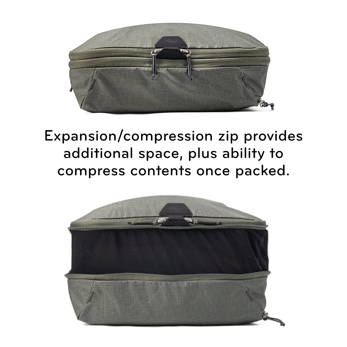 Peak Design Packing Cube Medium for Quick and Efficient packing (Sage)