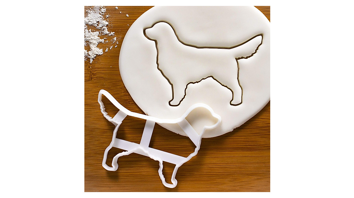 Golden Retriever Cookie Cutter | Bakerlogy 3D Printed