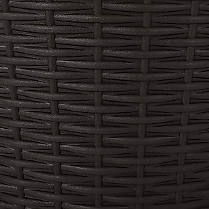 Christopher Knight Home Wallice Outdoor Patio Table, Dark Brown