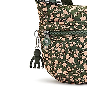 Kipling Women’s Arto Small Crossbody, Lightweight Everyday Purse, Casual Nylon Shoulder Bag, Fresh Floral