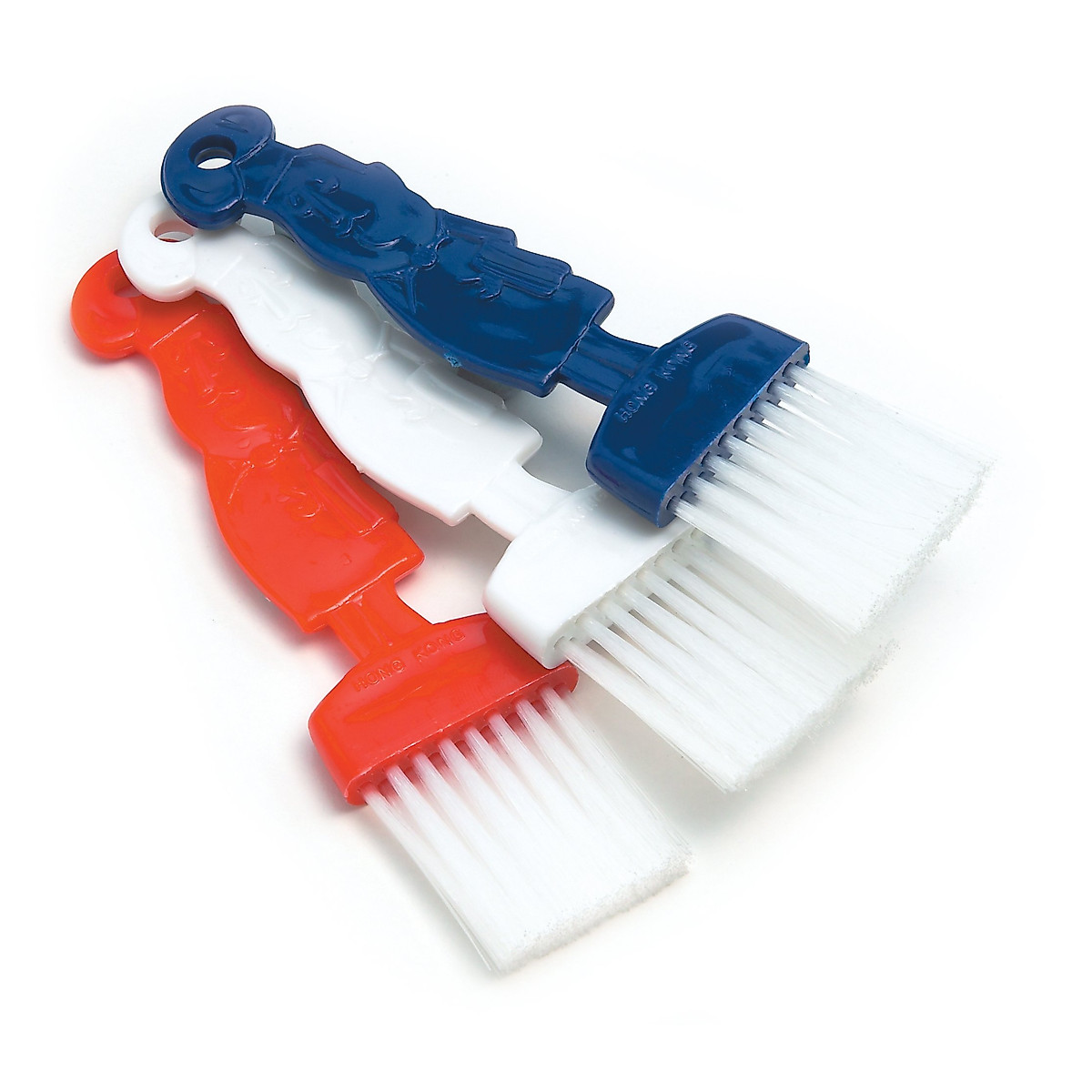 Fox Run Chef's Pastry Brush, 0.25 x 1.25 x 5.75 inches, Red