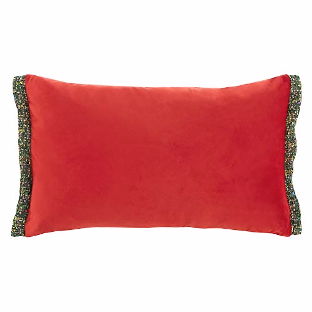 Safavieh Home Joy Green and Red Holiday 12 x 20-inch Decorative Pillow Pillow