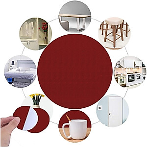 RZJZGZ Adhesive Felt Sheet Black Felt 8.3x11.8in 1mm Fabric Adhesive Sticky Back Felt Sheets for Art and Craft Making (5PCS)