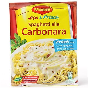 MAGGI fix & fresh Spaghetti alla Carbonara (Pack of 4)