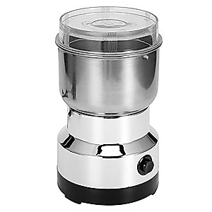 Aramox Coffee Grinders, Other Than Hand Operated,Stainless Steel Electric Spice Coffee Nut Grain Herb Grinder Crusher Mill Blender Kitchen Tool (US Plug 110V)