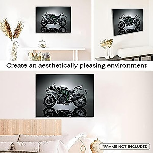 Qasrhibao JDM Toyota Supra Nissan Car Poster Skyline R34&Skyline R47 Poster Decorative Car Painting Picture Poster Artwork Wall Art for Living Room Bedroom Office Home Decoration-frameless