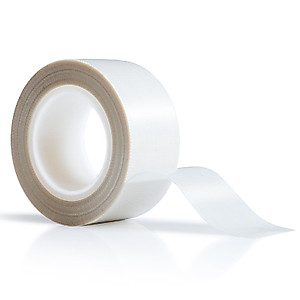 MEBMIK 1 Roll 1 Inch x 33 Feet Low Friction Tape,Drawer Slide Tape,Drawer Glide Tape,Squeak Resistant Tape,Abrasion Resistance Tape,Surface Protection Tape for Drawer,Cabinet,Curtain,Furniture,White