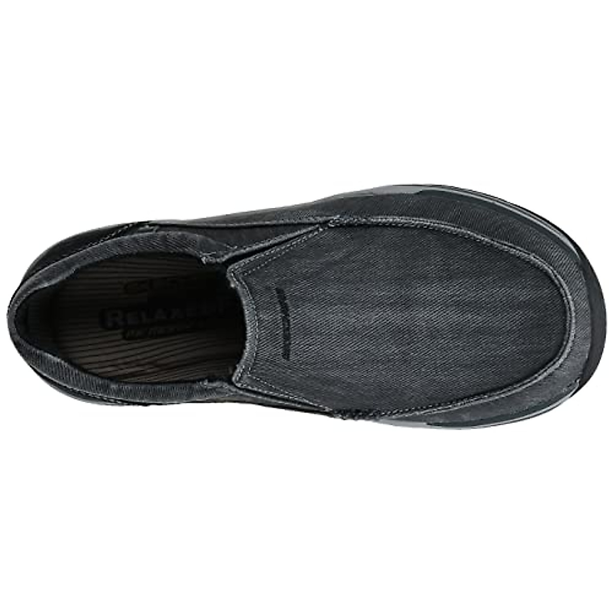 Skechers Men's Expected Avillo Moccasin, Black, 9.5 Medium US