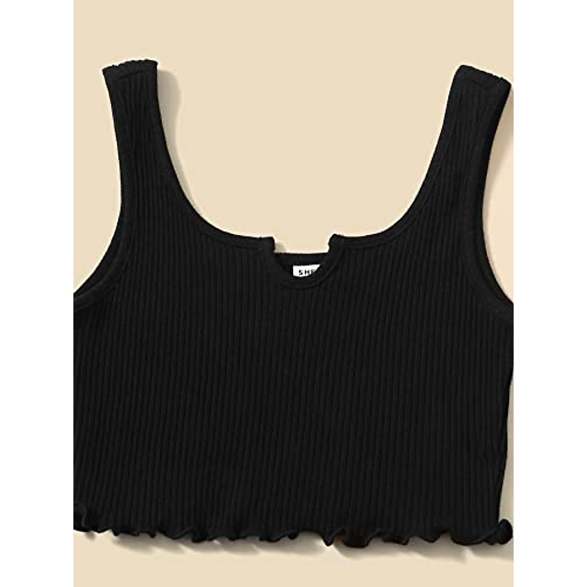 SHENHE Girl's 2 Piece Outfits Summer Clothes Sets Crop Tank Top and Shorts Set Green 12Y