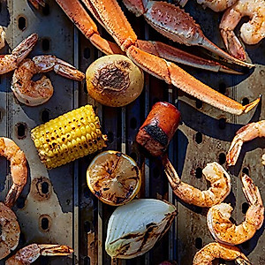 GrillGrate 13.75" GrillGrate Set of 3 (Interlocking) + Grilling Tool - Premium Replacement Grilling Grates for The Traeger Tailgater, Traeger Junior 20, Masterbuilt 560, and Any Grill 13.75" Deep