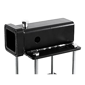 Camco 48473 Eaz Lift RV Bumper Hitch | Allows You to Mount Hitch-Mounted Accessories to Your RV Bumper | For Standard 4" Bumpers