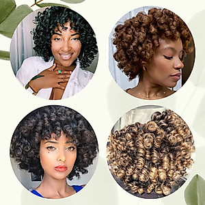 Large Perm Rods,40 pcs Green Color Perm Rods for Natural Hair Jumbo Cold Wave Rods for Long Short Hair Hair Roller Hair Curlers Hairstyle Hairdressing Tools