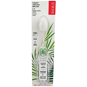 Radius, Toothbrush Tour Travel Soft, 1 Count