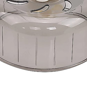 MGWYE Hamster Running Wheels Transparent Hamster Wheel Running Jogging Treadmill Silent Small Pet Supplies