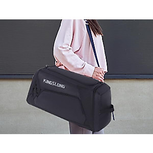 TPAID Carry On Backpack Large Travel Backpack Waterproof Convertible Shoulder Rucksack, Flight Approved Weekender Duffle Backpack, Camping Hiking Backpack for Men Fit 17 Inch Laptop