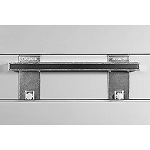 Crownwall Slatwall Steel 16" Magnetic Tool Bar - 2 Pack
