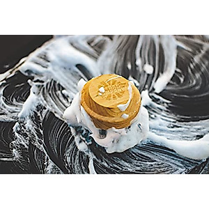 The Rag Company - Ultra Utility Brush - Durable, Strong, and Safe for Many Detailing Tasks; Sturdy Wooden Grip; Soft Nylon Bristles