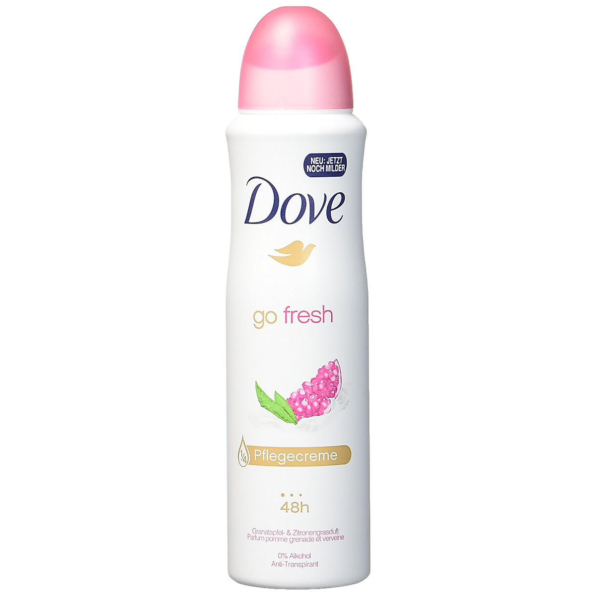 Dove Go Fresh Pomegranate & Lemon Verbena Antiperspirant Spray Deodorant For Women 150ml=5.07oz
