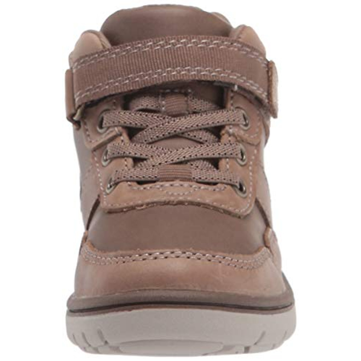 Stride Rite Boys SRT Ryker Sneaker, Greige, 4 Wide Infant