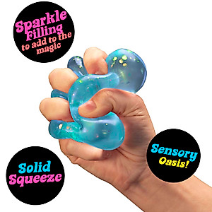 Schylling NeeDoh Dream Drop - Sensory Squeeze Toy with Dreamy Smooth Squeeze - 3" Tall - Color May Vary (Pack of 1)