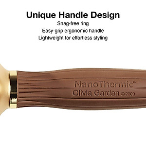 Olivia Garden NanoThermic Ceramic + Ion SQUARE Shaper Hairbrush