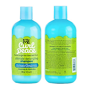 Just For Me Kids Curl Peace Hair Products Combo (SHAMPOO, CONDITIONER & WONDER SPRAY)