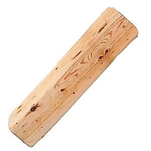 LANFIRE 3D Tree Wood Slice Memory Foam Soft Throw Cushion Log Pillow Doll Chair Seat Pad for Home Office Gingko Tree Fruit Cushion Sofa Foam Pillow (Brown)