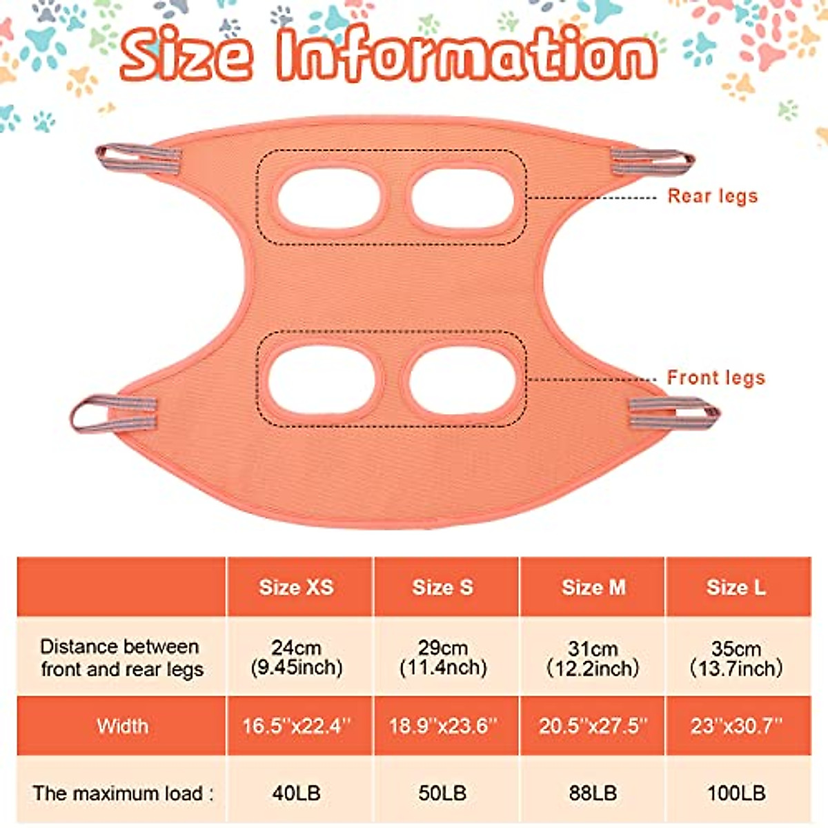 Pet Grooming Hammock for Cats & Dogs Hanging Harness Pet Supplies Kit with Nail Clippers Trimmer, PET Comb, Nail File Adjusting Band Grooming Table for Cats Dogs Bathing Washing (Pink,Small)